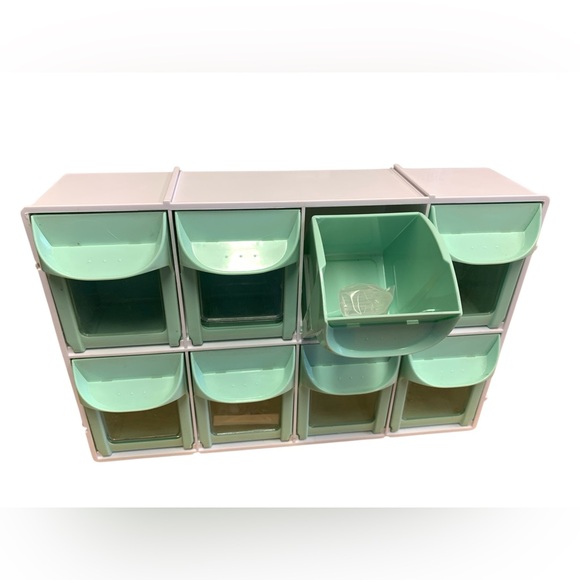 Livin Box | Storage & Organization | Livin Box Mint Green White Storage ...